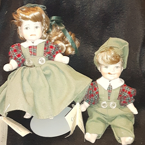 venice collection | Toys | Porcelain Venice Dolls Boy And Girl ...